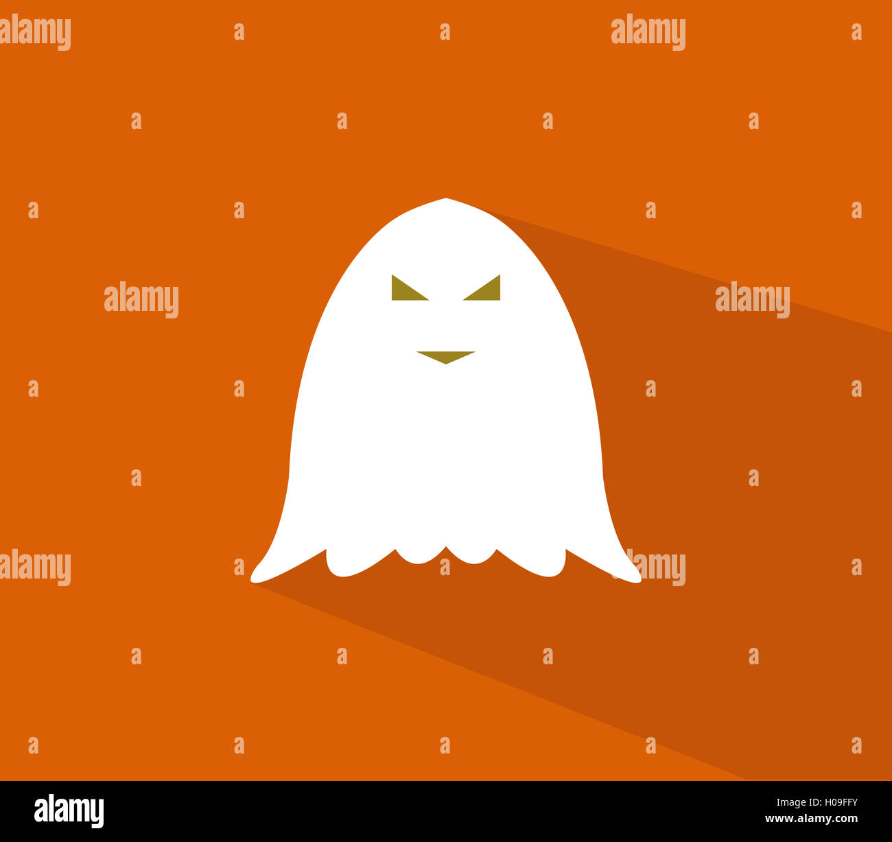 ghost icon for halloween Stock Photo - Alamy