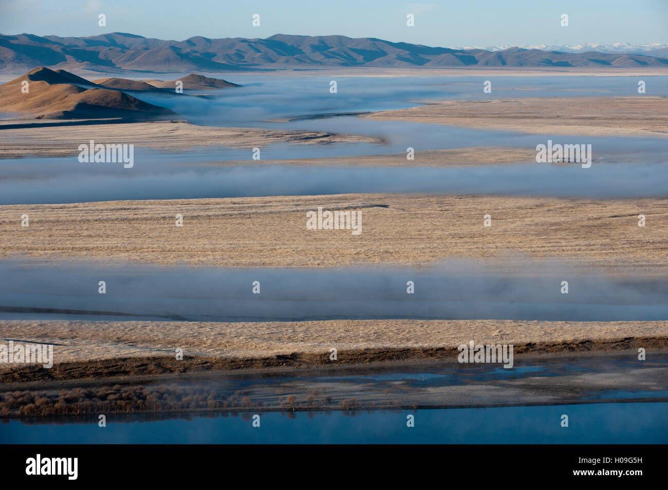 The Yellow River in Sichuan Province, the second longest river in China ...
