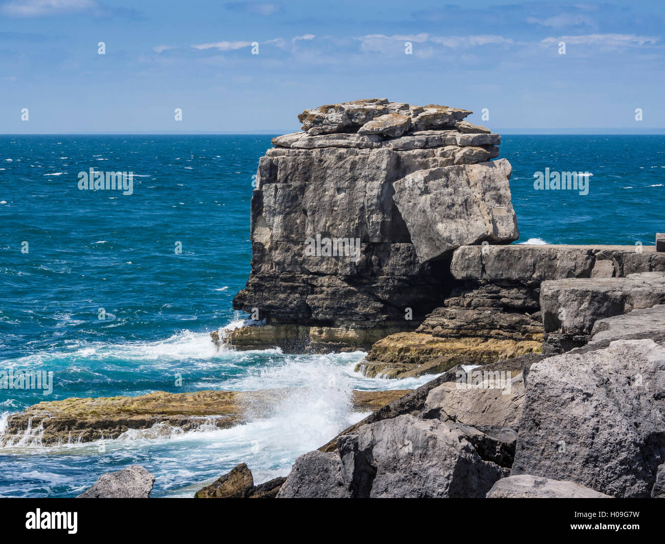 Pulpit Rock Coastal Feature at Portland Bill, Isle of Portland ...