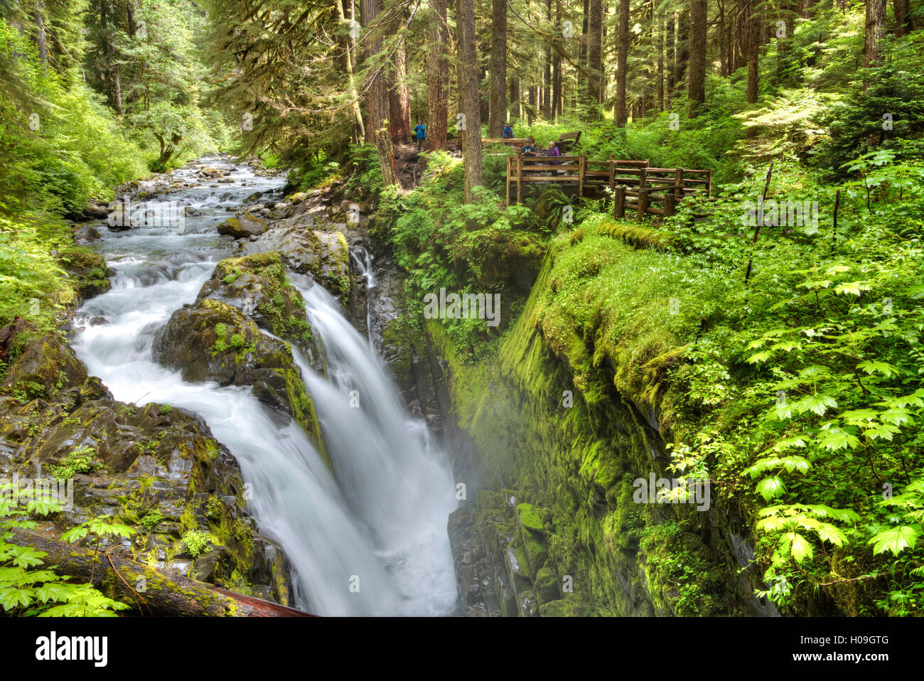 Sol duc falls washington High Resolution Stock Photography and Images ...
