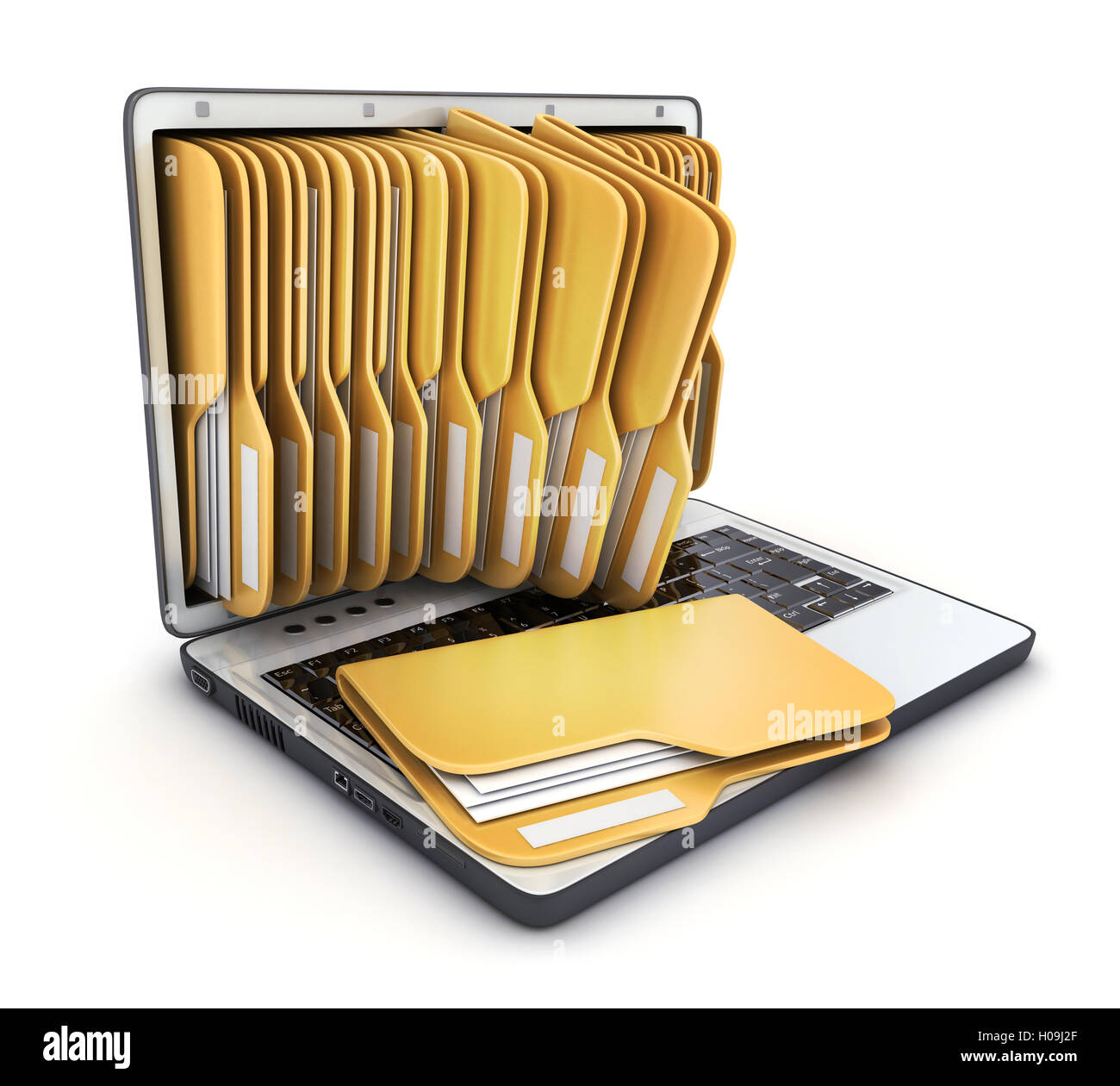 Files folder in database hi-res stock photography and images - Alamy