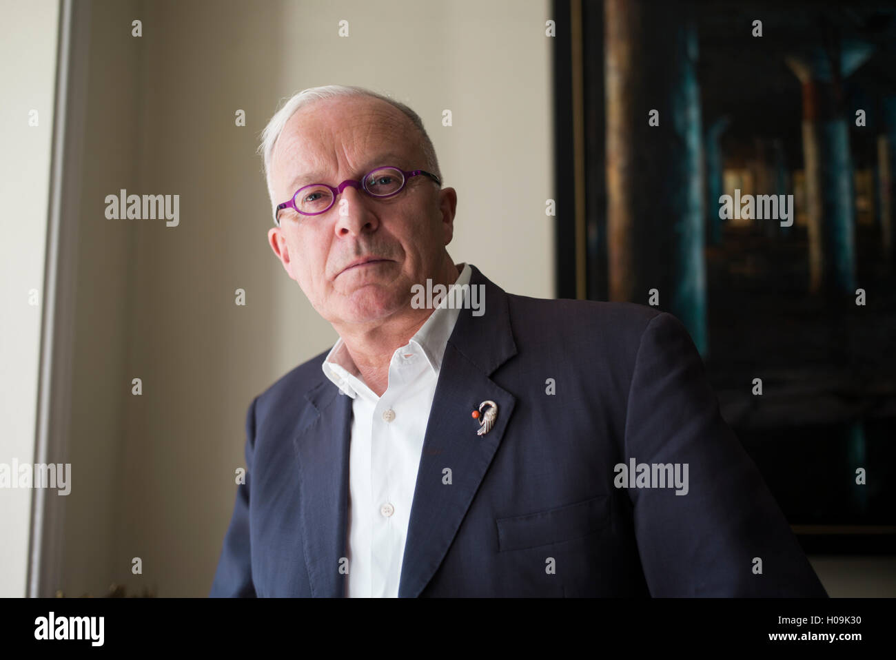 Human rights lawyer Phil Shiner in Birmingham Stock Photo - Alamy