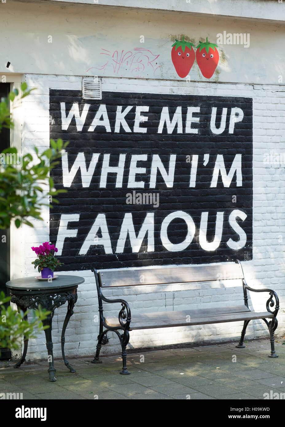 Wake up logo hi-res stock photography and images - Alamy