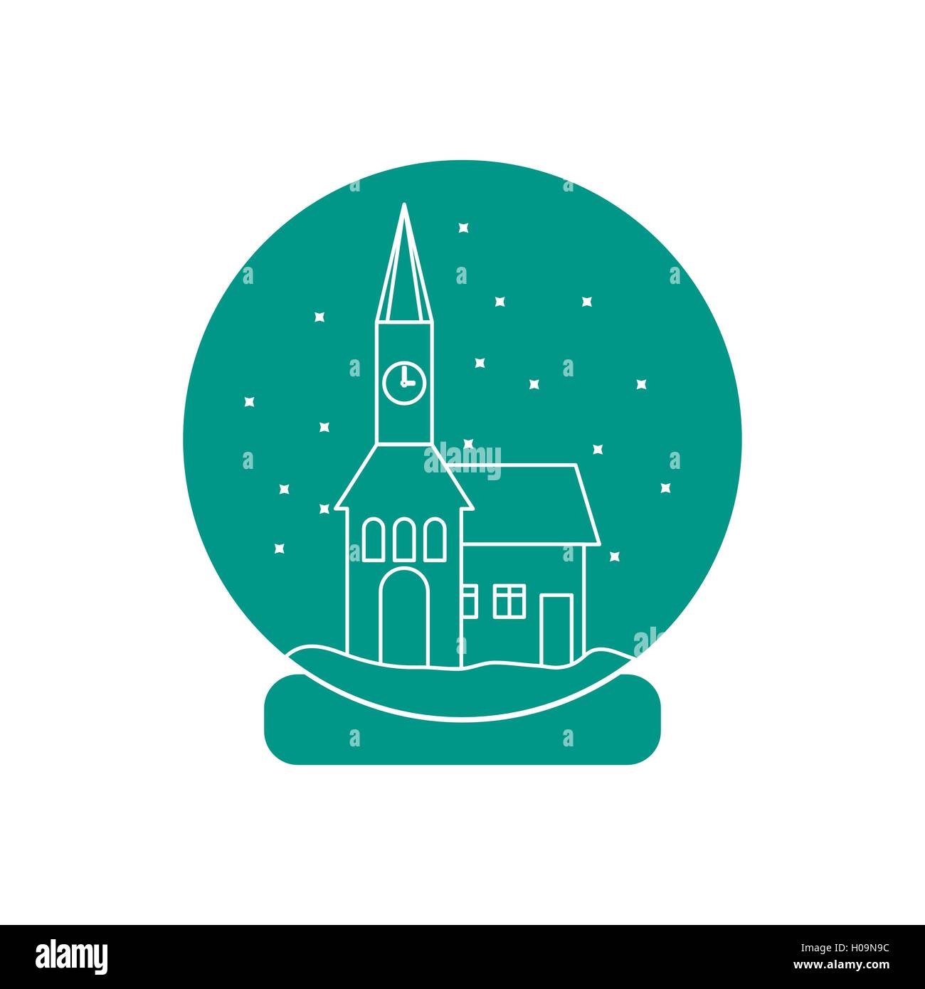 Clock glass dome Stock Vector Images - Alamy