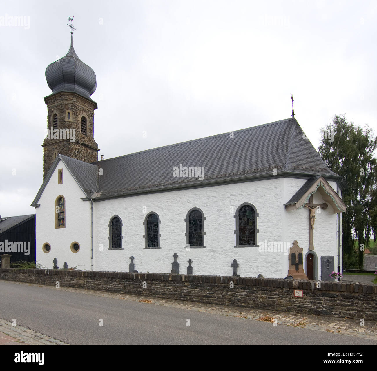 Church of Hachiville Stock Photo - Alamy