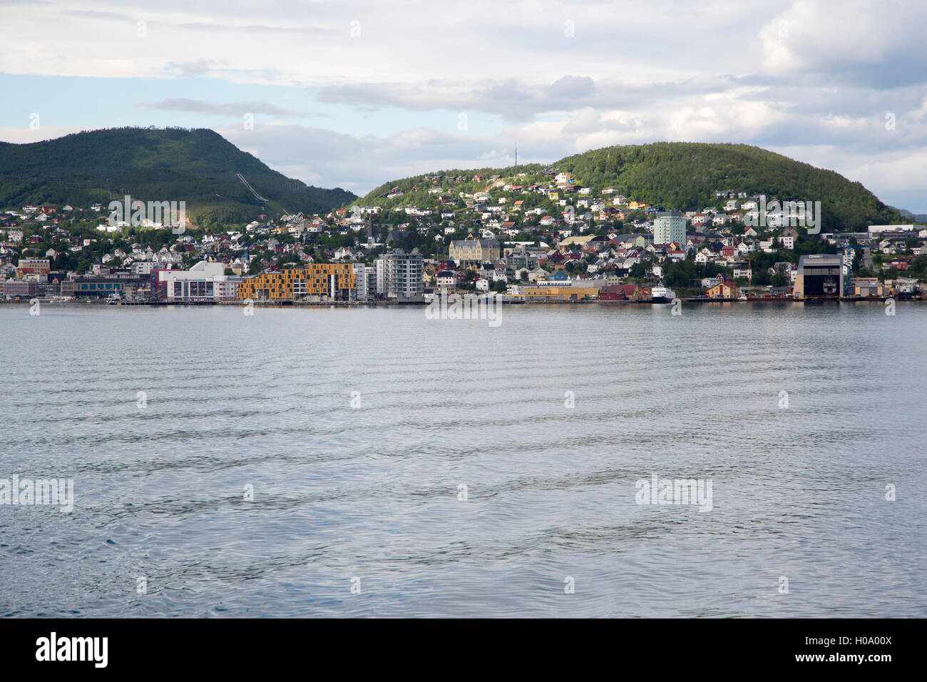Harstad port hi-res stock photography and images - Alamy