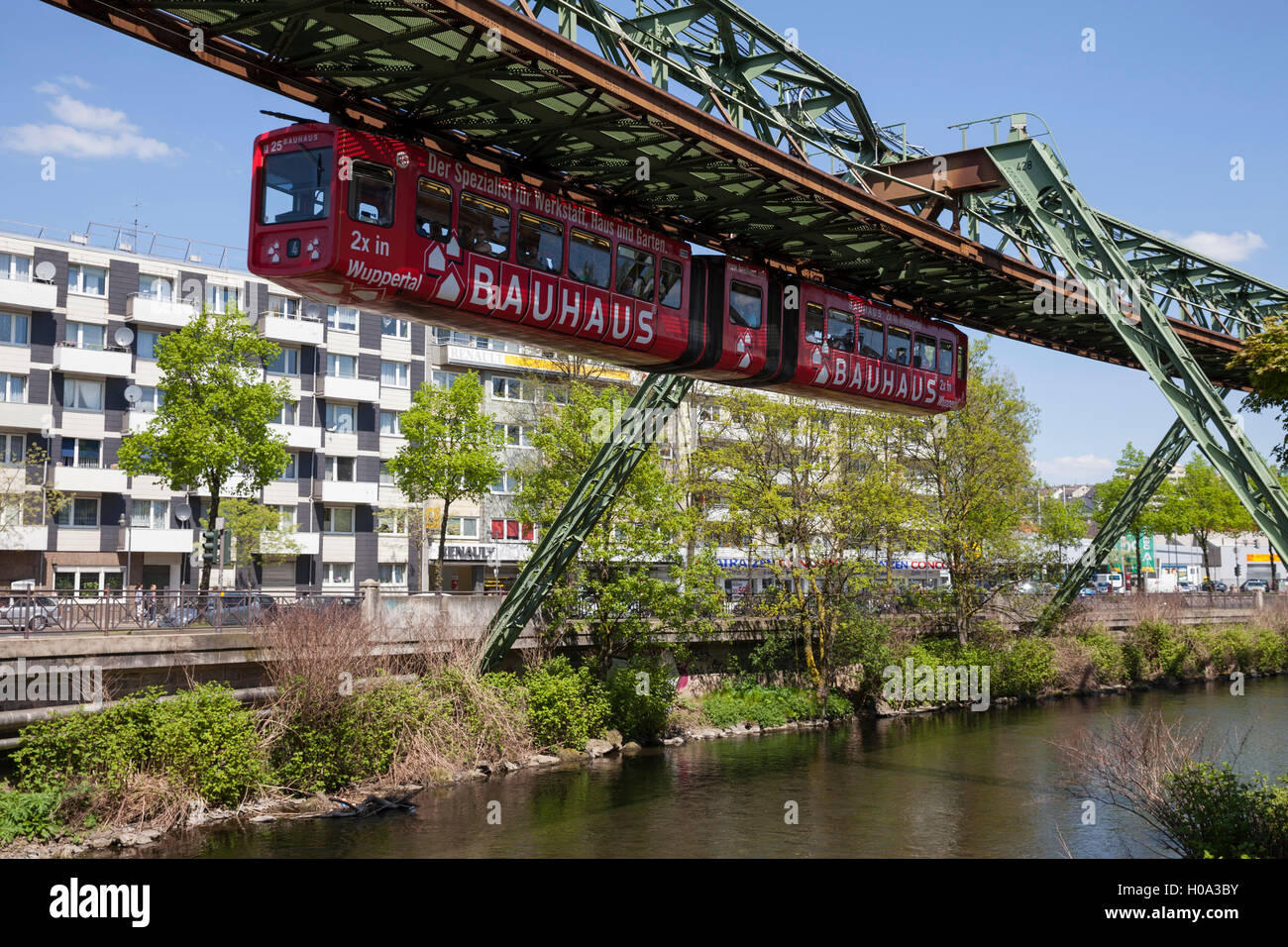Wuppertal monorail, germany hi-res stock photography and images - Alamy