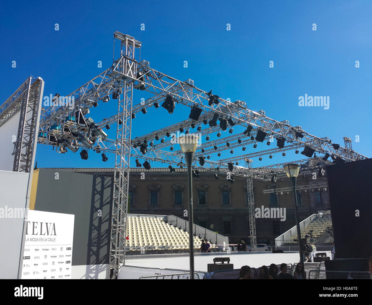 Concert lights on stage hi-res stock photography and images - Alamy