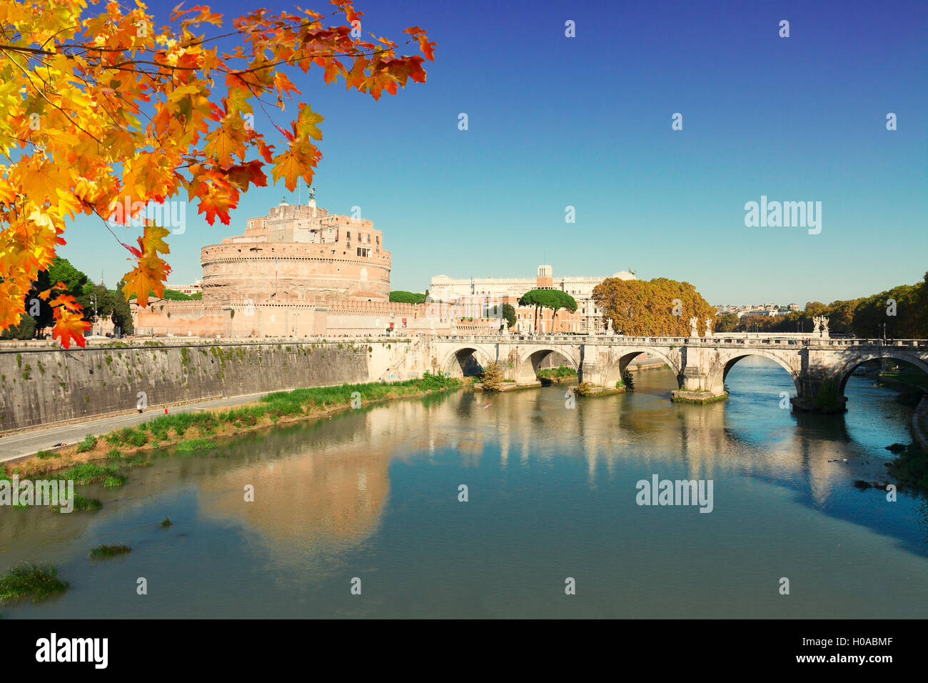 castle st. Angelo, Rome, Italy Stock Photo - Alamy