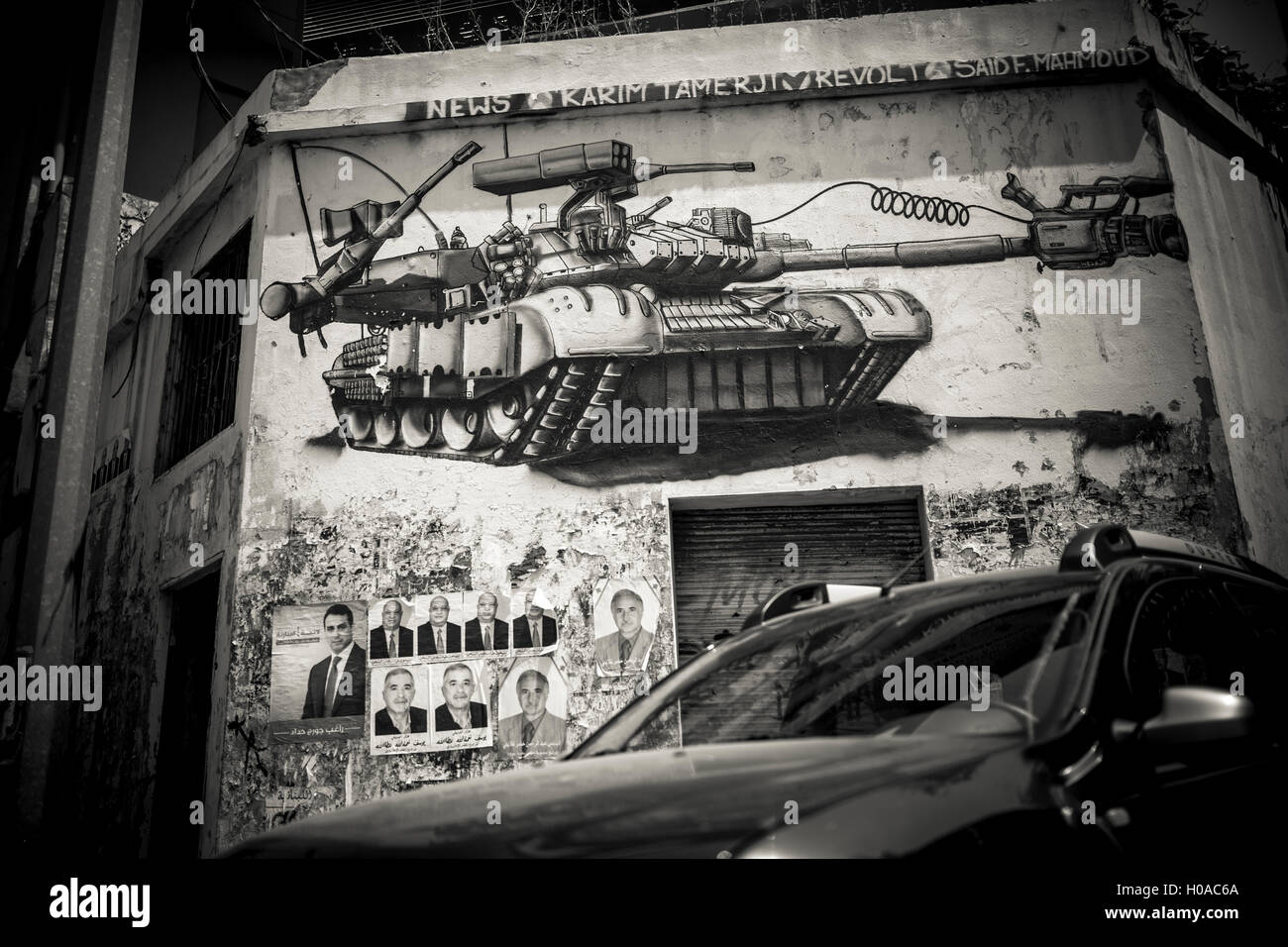 Graffiti in beirut lebanon hi-res stock photography and images - Alamy