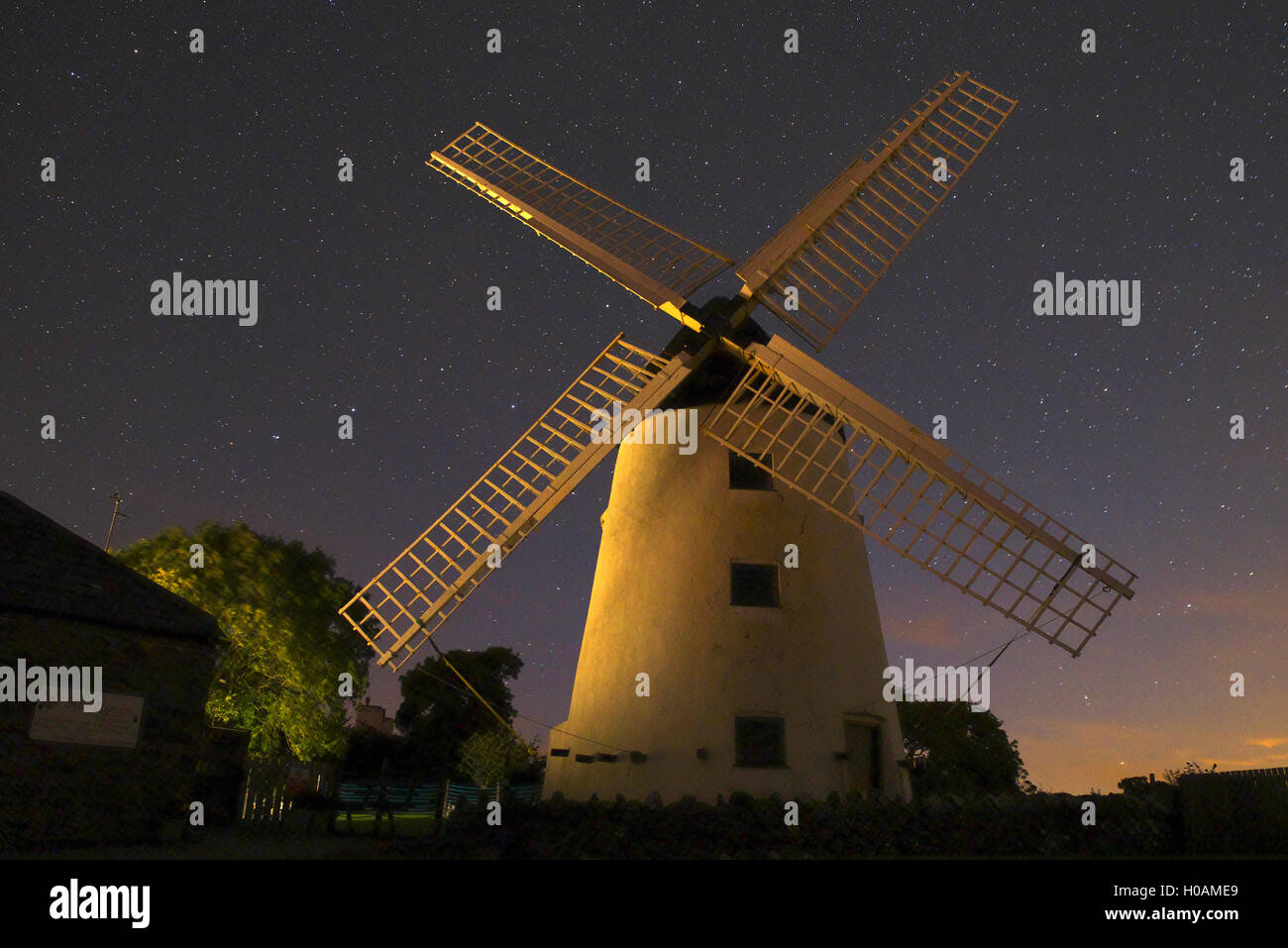 Llynnon Windmill, Llanddeusant, Anglesey Stock Photo - Alamy