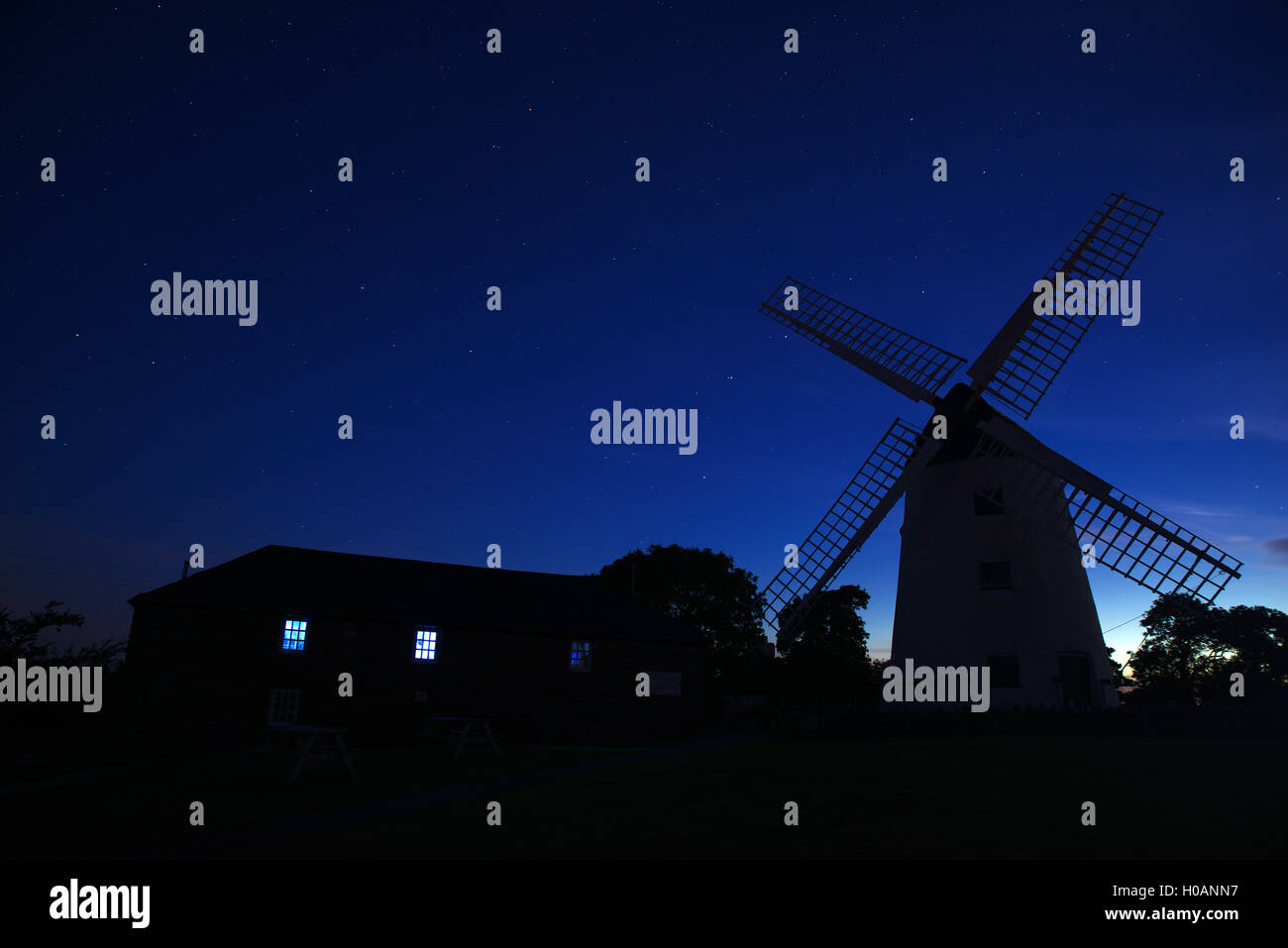 Llynnon Windmill, Llanddeusant, Anglesey Stock Photo - Alamy