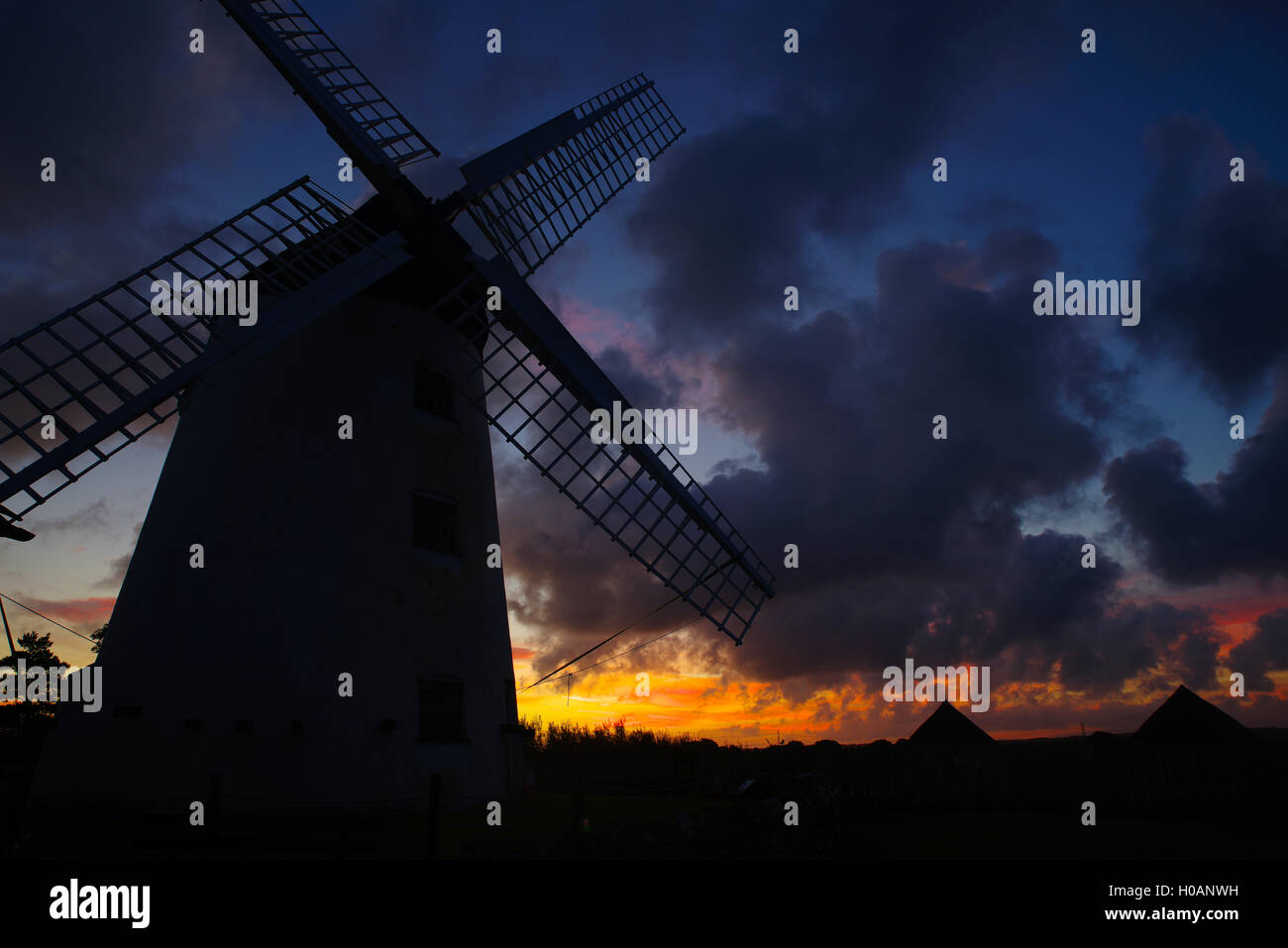 Llynnon Windmill, Llanddeusant, Anglesey Stock Photo - Alamy