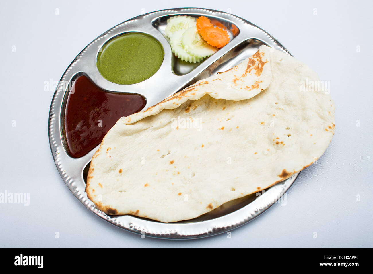 Naan bread tray hi-res stock photography and images - Alamy
