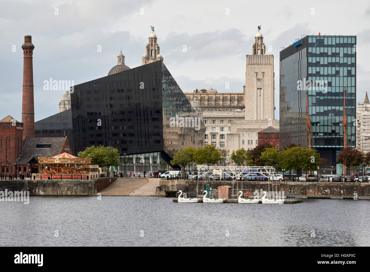salthouse dock and museum of liverpool Merseyside UK Stock Photo - Alamy