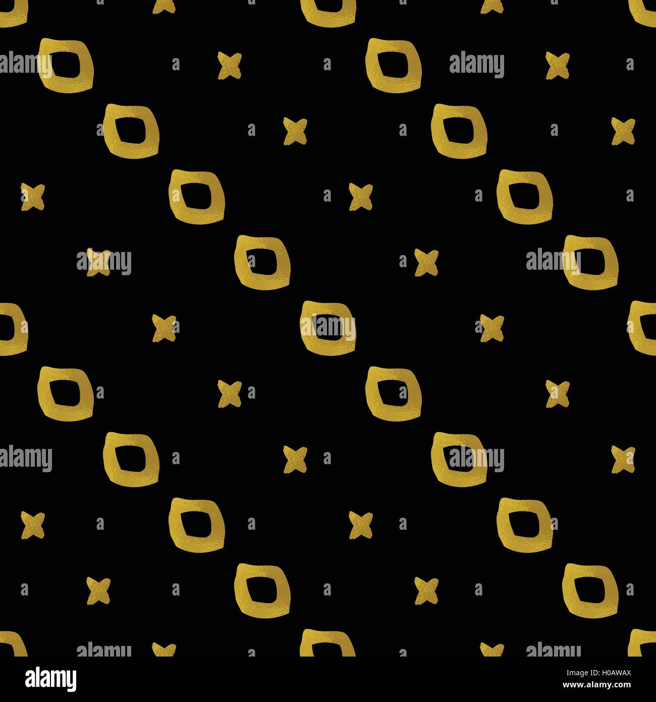 Geometric black and gold seamless pattern Stock Vector Image & Art - Alamy