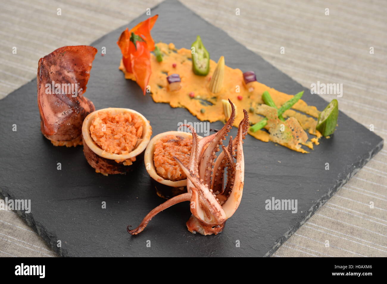 Cuttle fish cake hi-res stock photography and images - Alamy