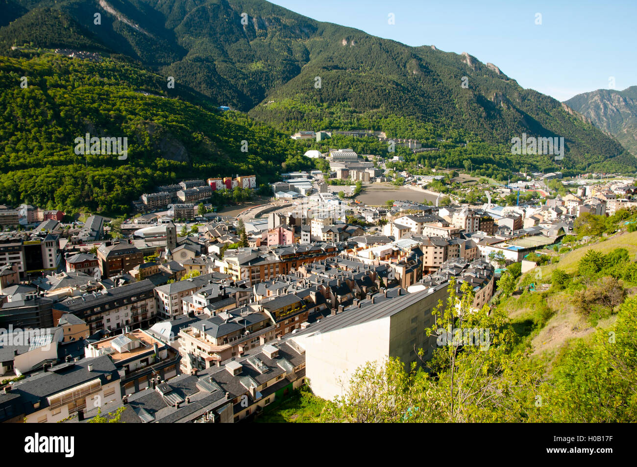 Andorra La Vella - Andorra Stock Photo - Alamy