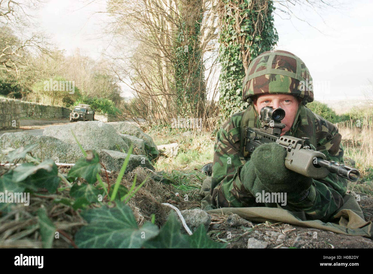 FILES:British Army troops return to the side roads of South Armagh ...