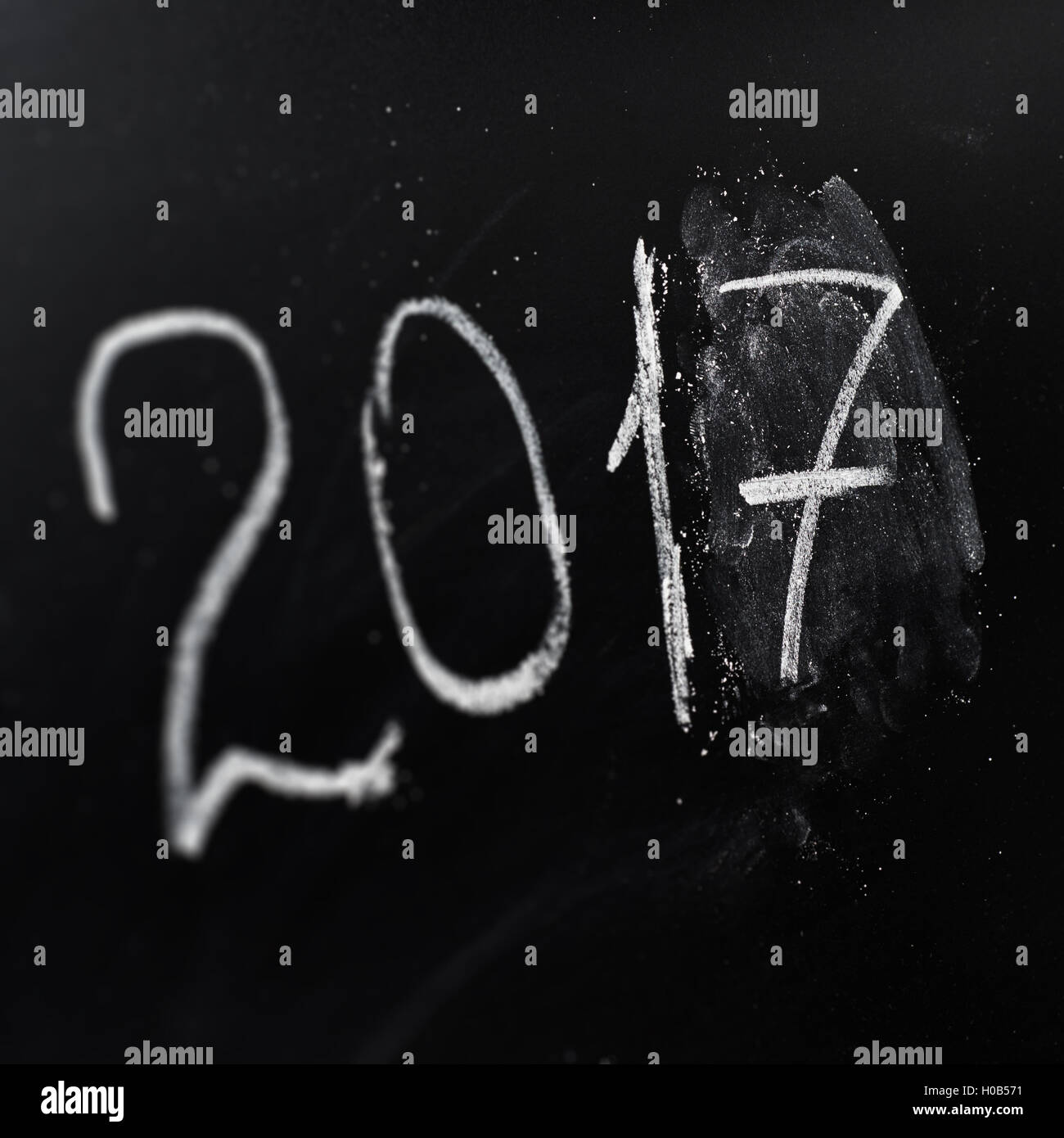 Year number 2017 written hi-res stock photography and images - Alamy