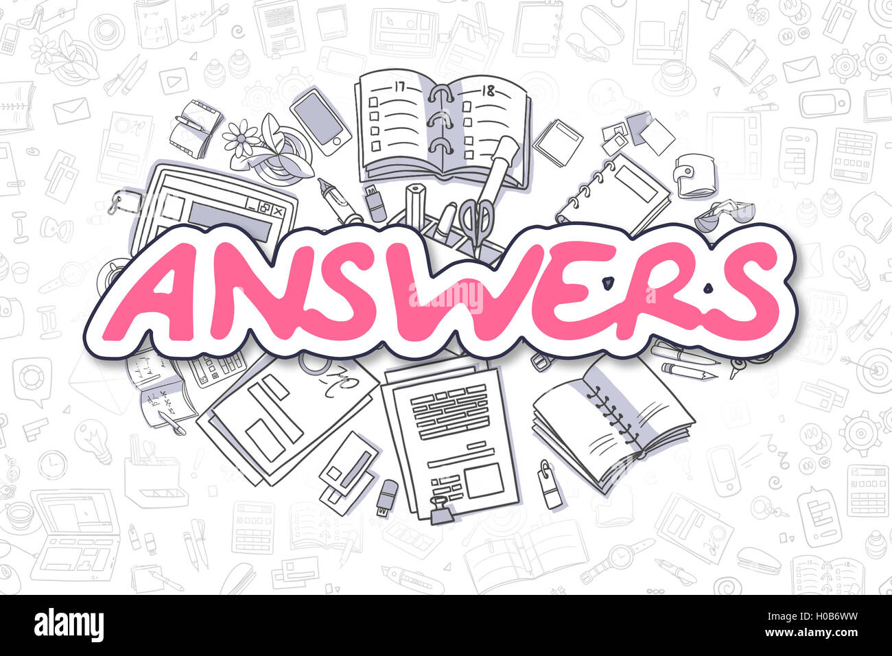Answers word hi-res stock photography and images - Alamy