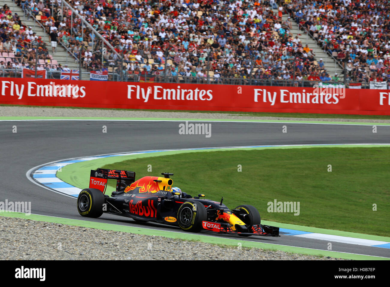 Daniel Ricciardo, Red Bull Racing, German Gp 2016, Hockenheim Stock ...