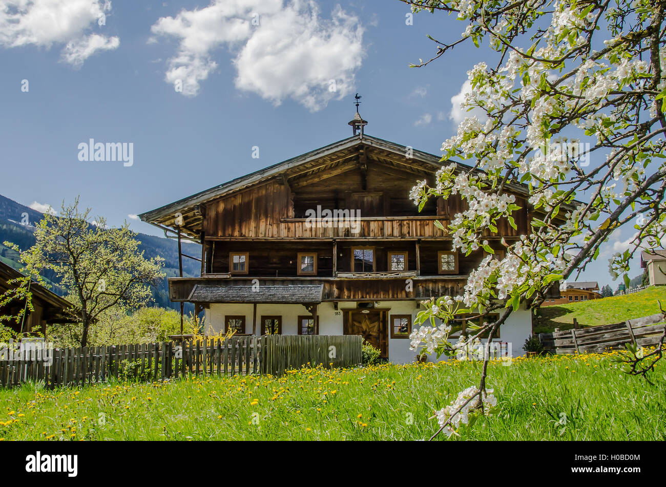 The unique location between the Kitzbühler and Ziller Valley Alps ...