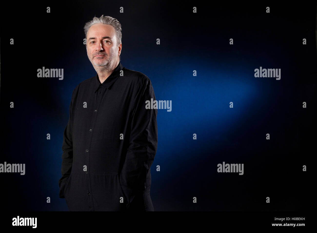 Paul Morley, the English music journalist and television presenter, at ...