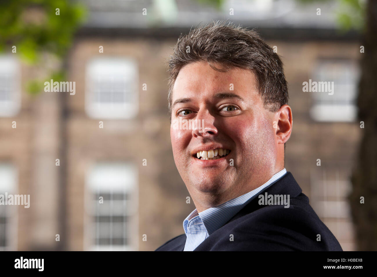 Peter Snowdon, the British contemporary historian and journalist, at ...