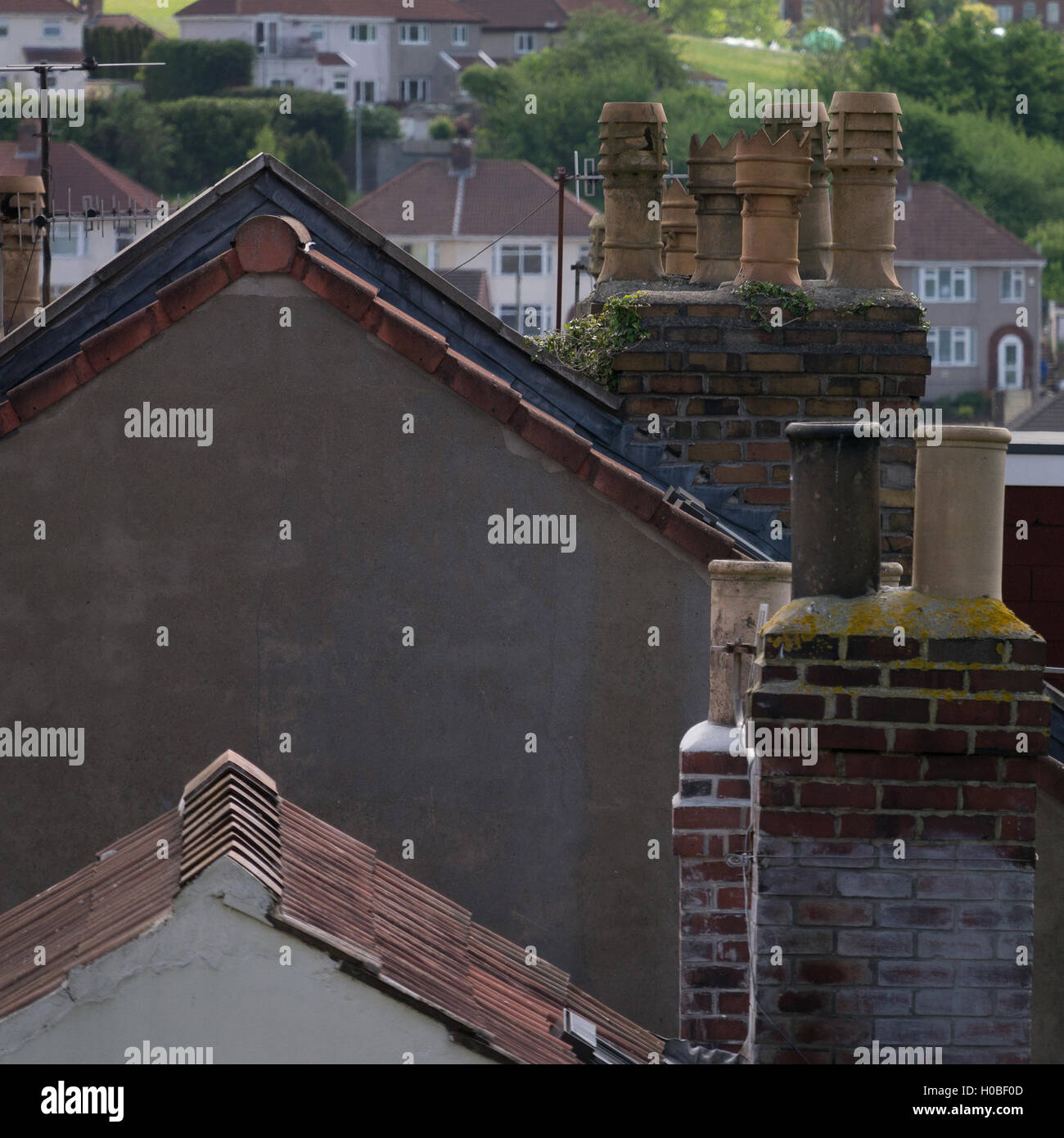 Victorian rooftops hi-res stock photography and images - Alamy