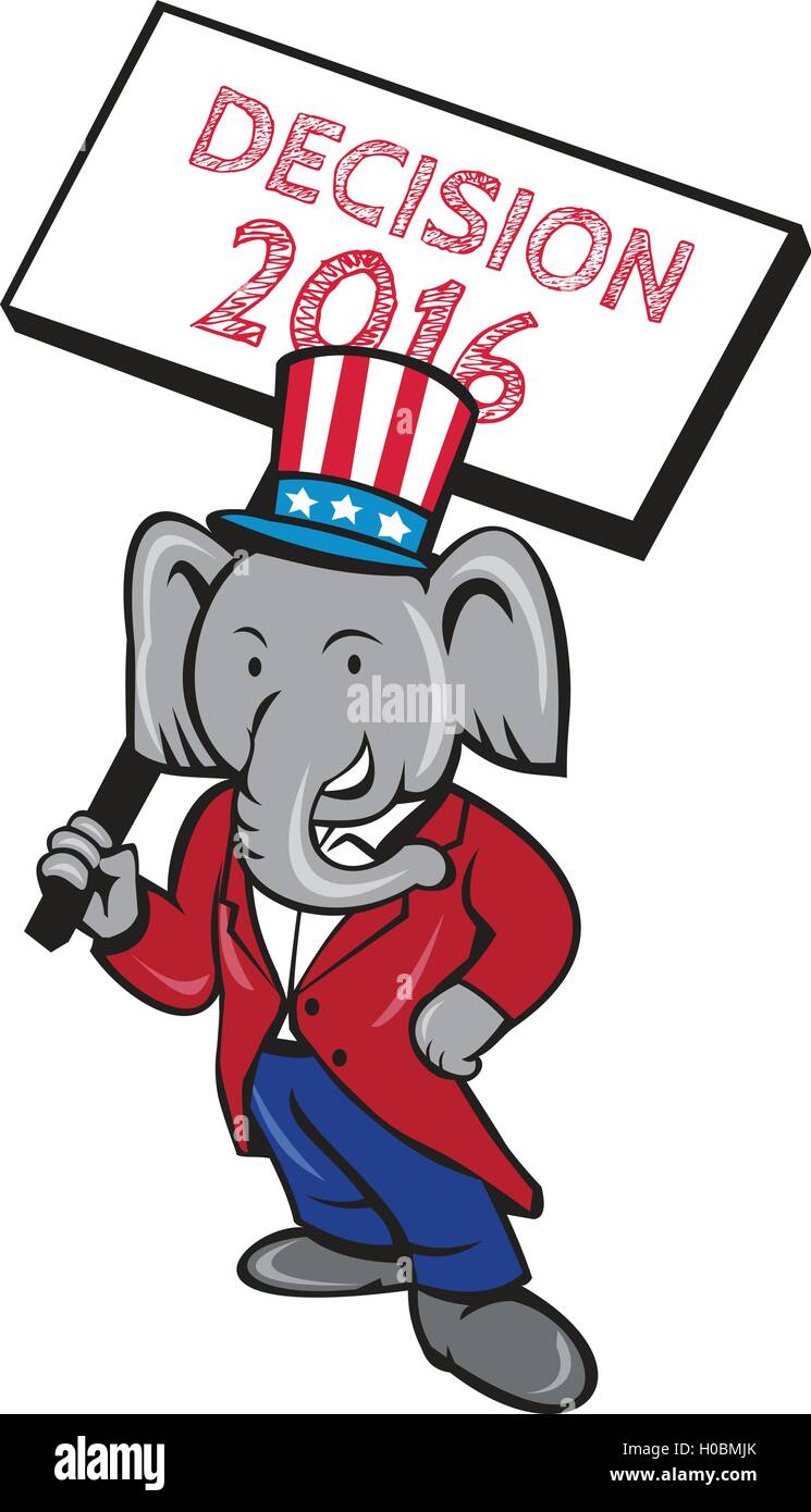 Gop background Stock Vector Images - Alamy