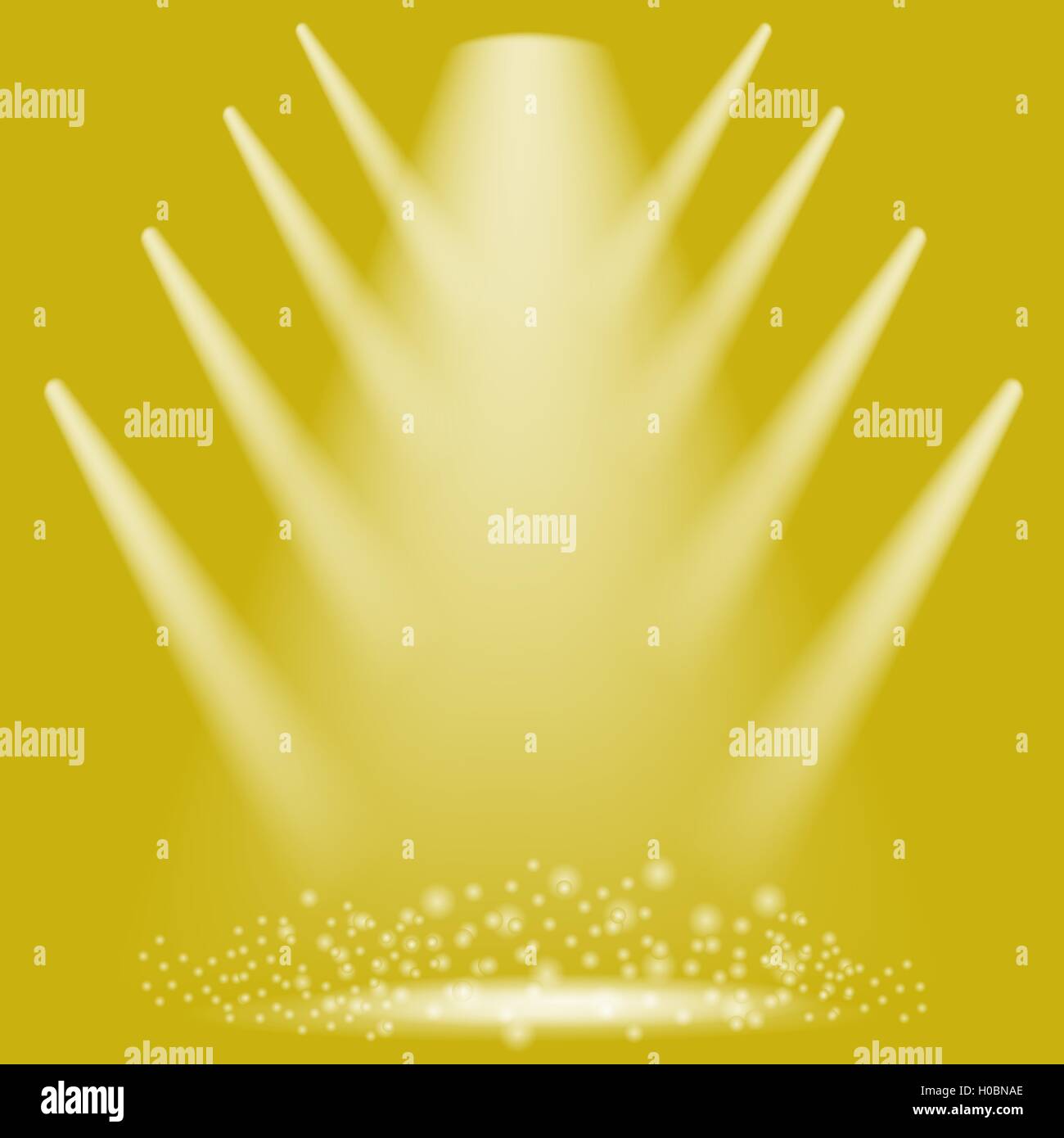 Stage lighting light lights Stock Vector Images - Alamy