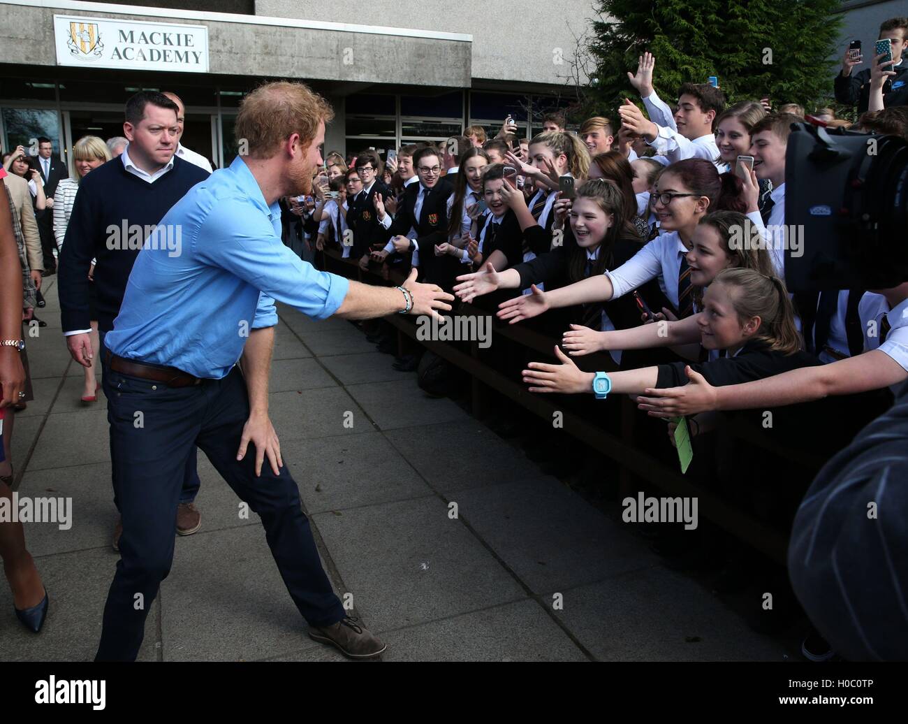 Mackie academy in stonehaven hi-res stock photography and images - Alamy