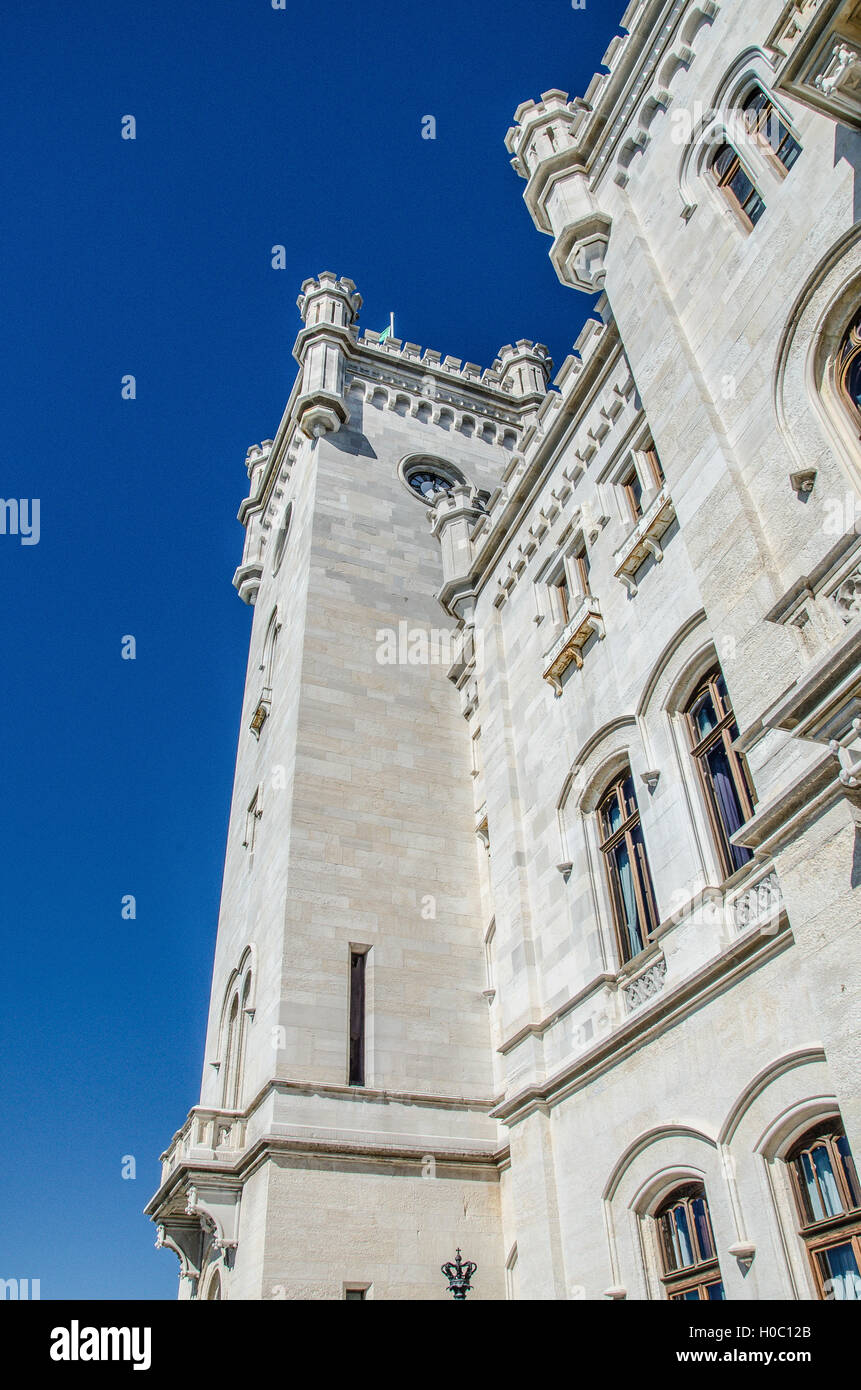 Miramare Castle and park were built Ferdinand Maximilian of the House ...