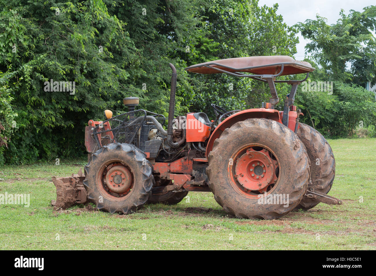 Small agriculture tractor wheel hi-res stock photography and images - Alamy