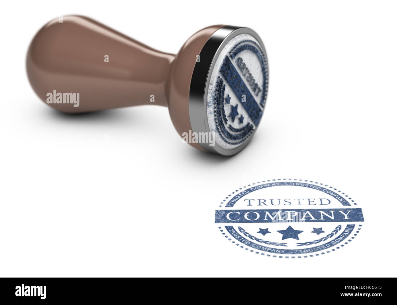 Company Rubber Stamp Sample