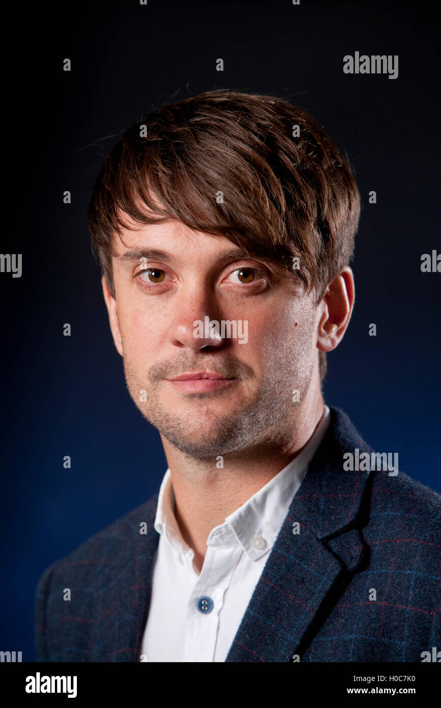 Simon Parkin, the British writer and journalist, at the Edinburgh ...