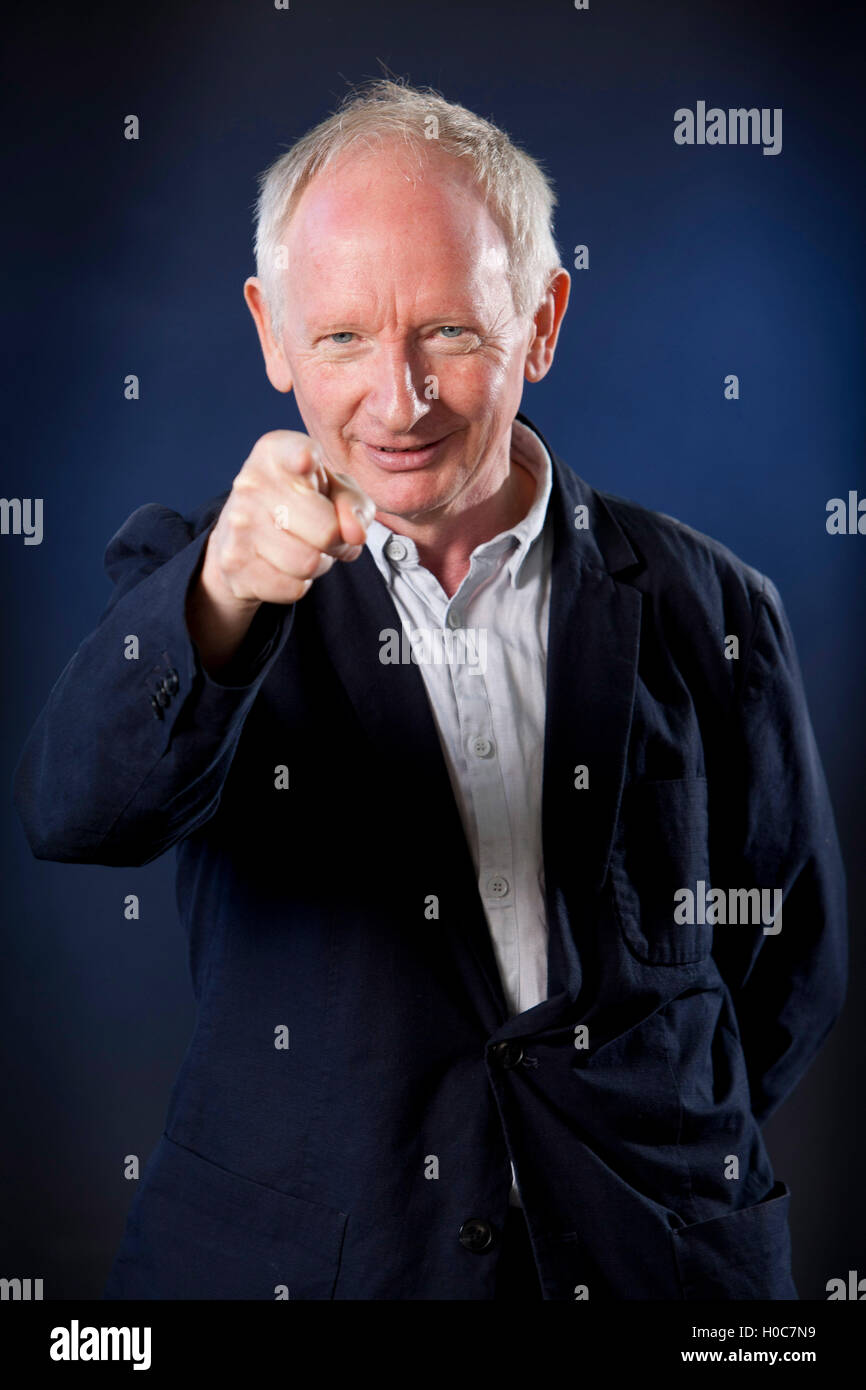 Alan Taylor, the Scottish journalist and author, at the Edinburgh ...