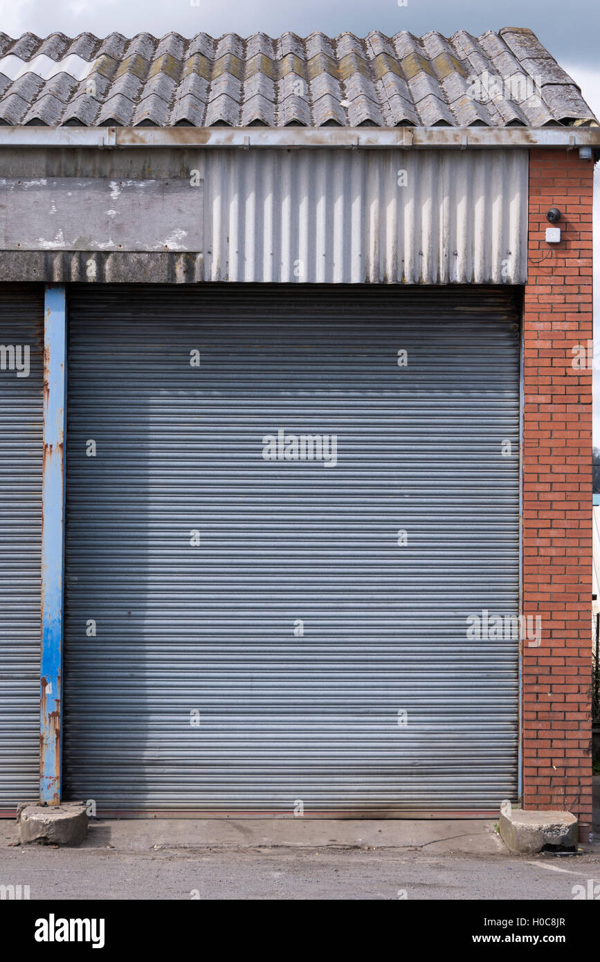 Factory door hi-res stock photography and images - Alamy