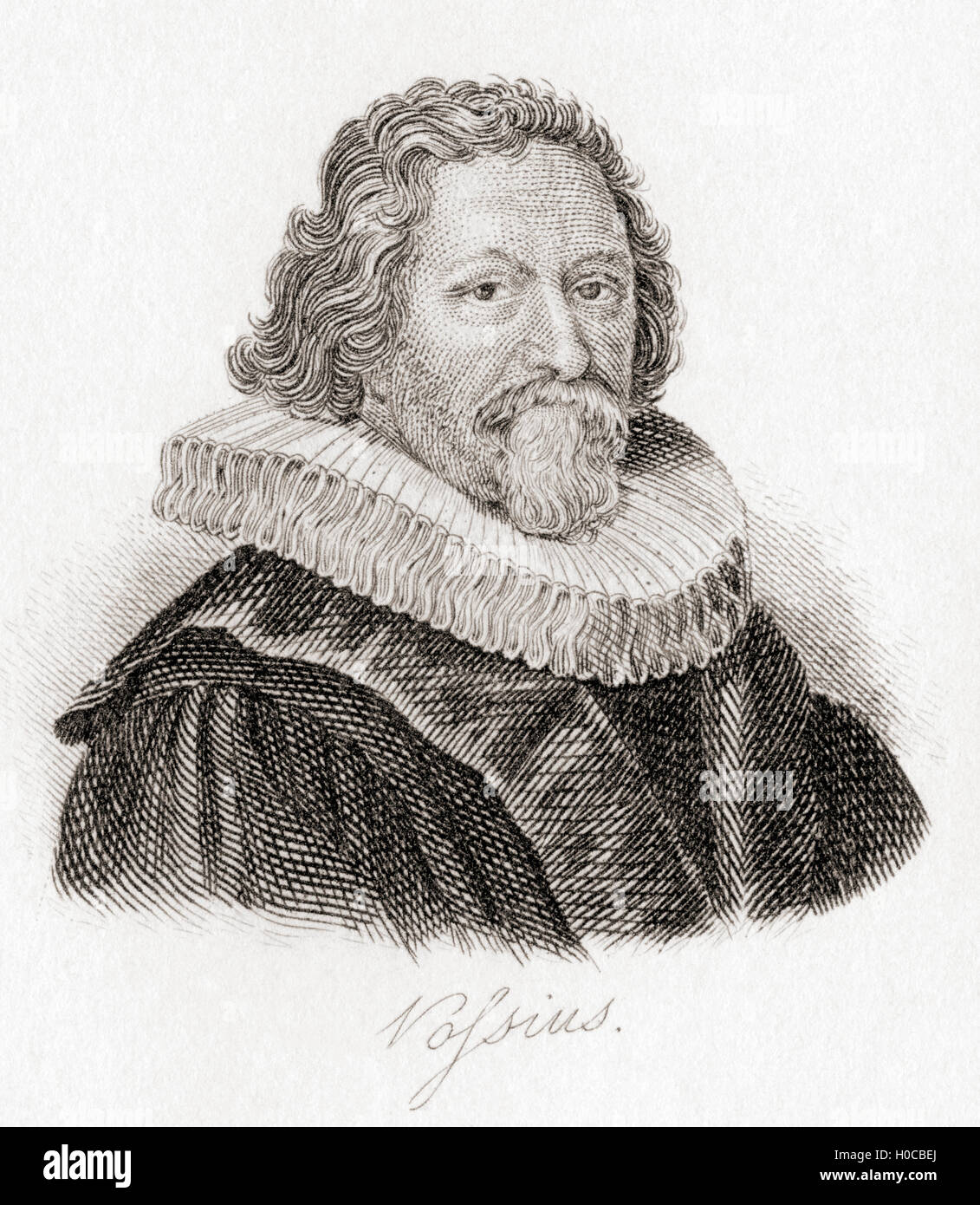 Gerrit Janszoon Vos, 1577 – 1649, aka Gerardus Vossius. Dutch classical ...