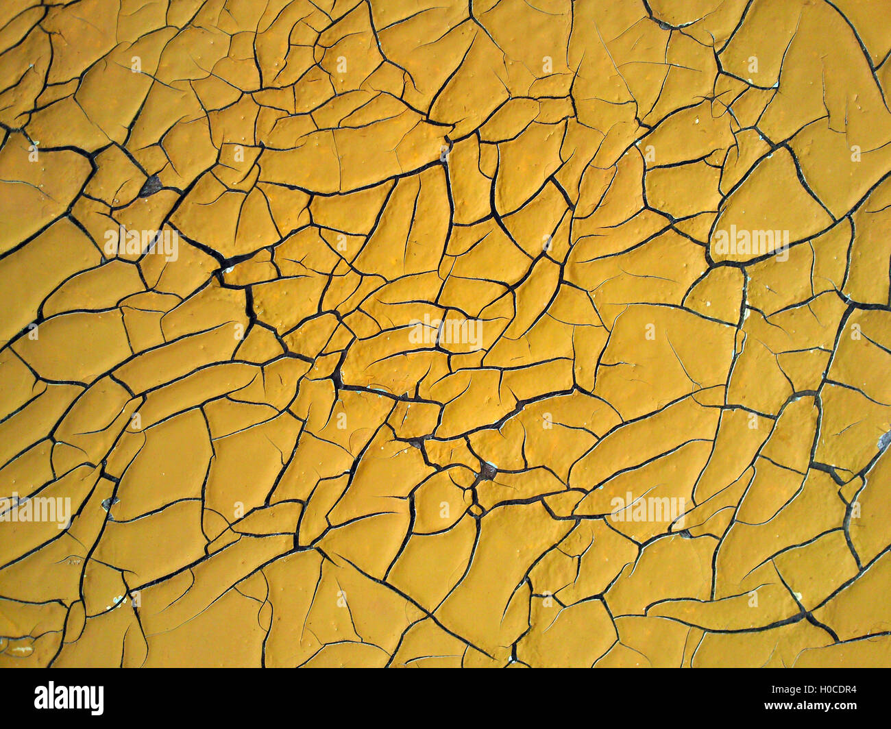 Peeling yellow paint Stock Photo - Alamy