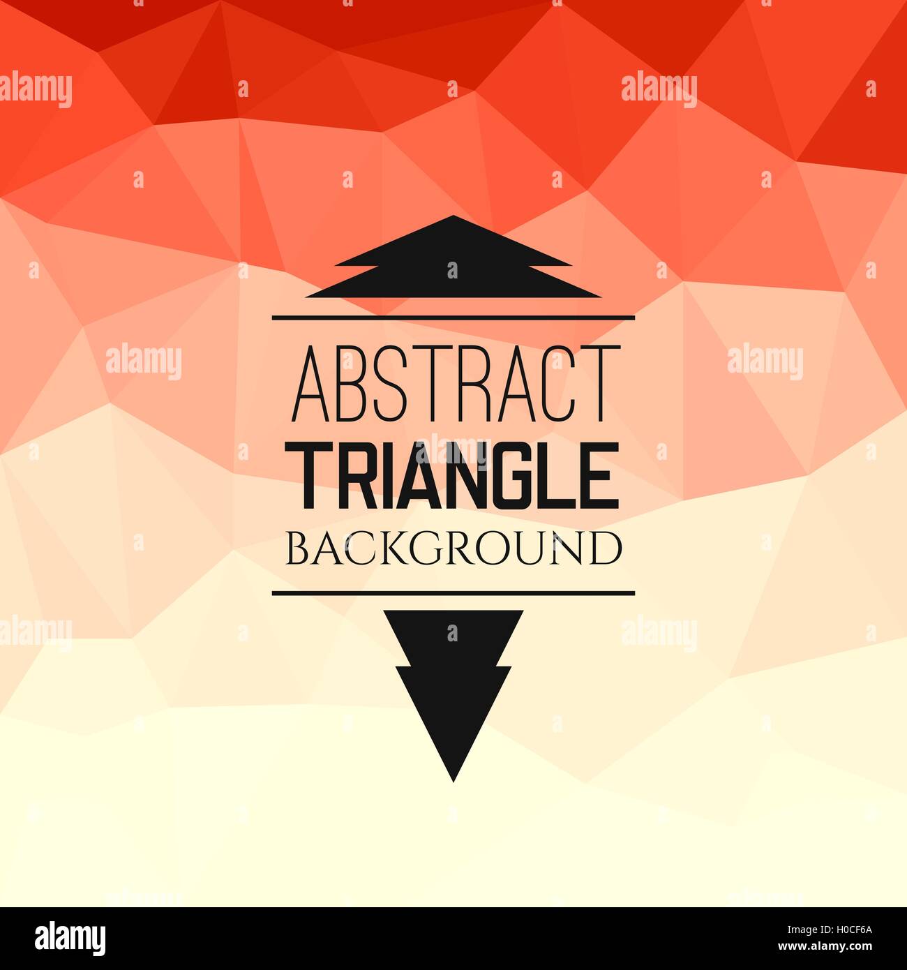 Abstract Red Triangle Pattern Stock Vector Image And Art Alamy