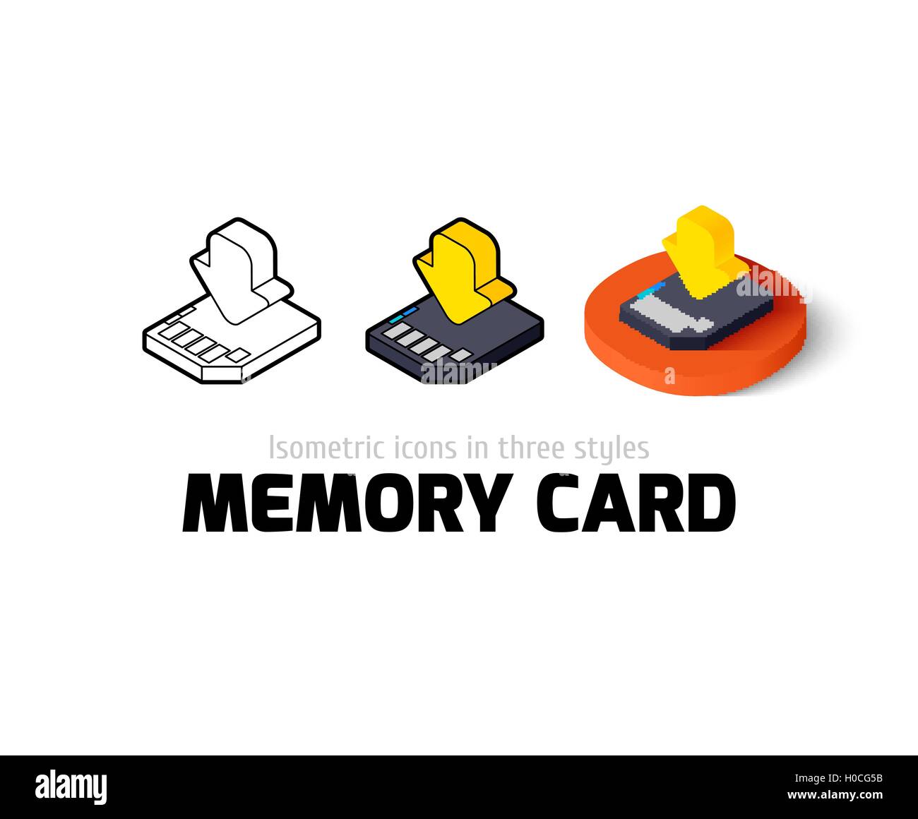 Memory card design Stock Vector Images - Alamy