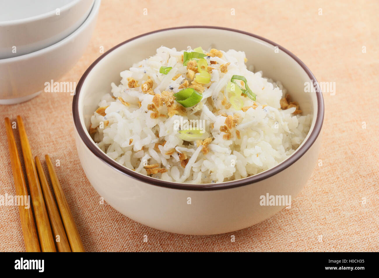Cantonese shrimp rice in hi-res stock photography and images - Alamy