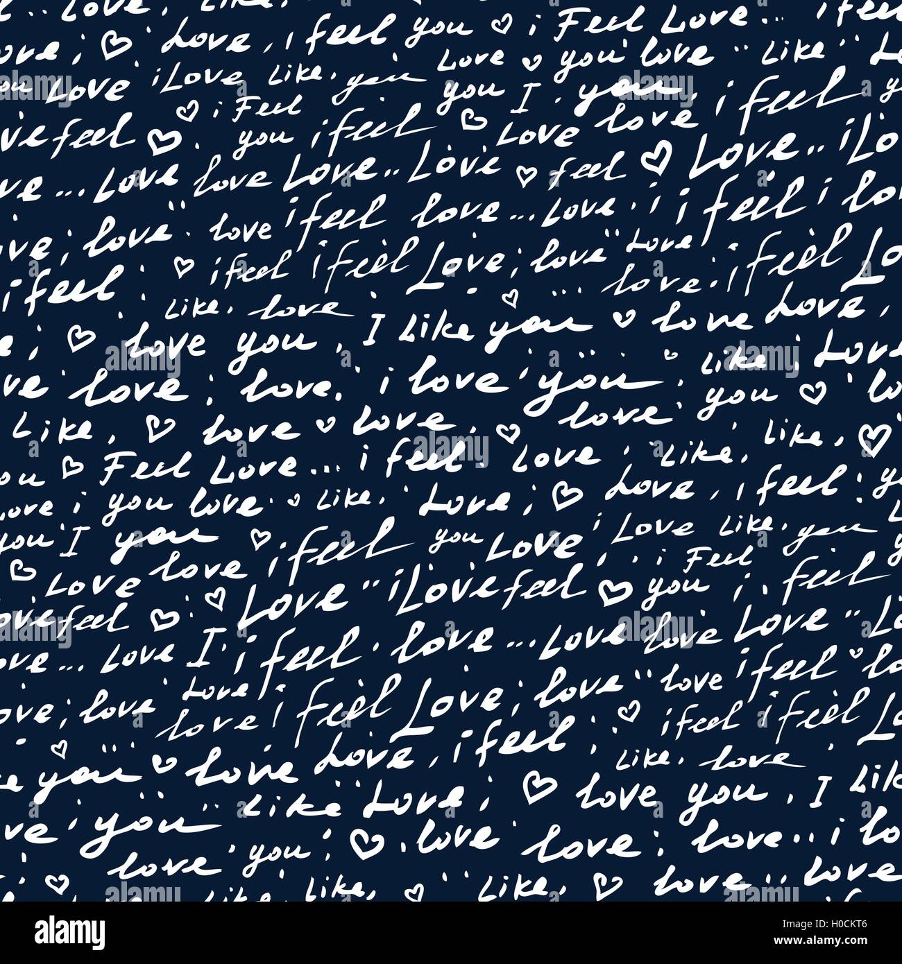Handwriting. Seamless vector background Stock Vector Image & Art - Alamy