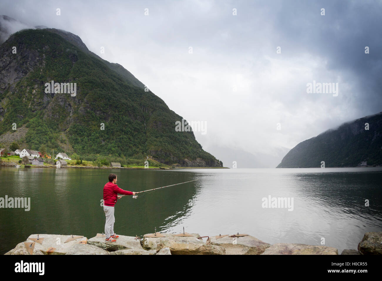 Hardanger fjord, Norway Stock Photo - Alamy