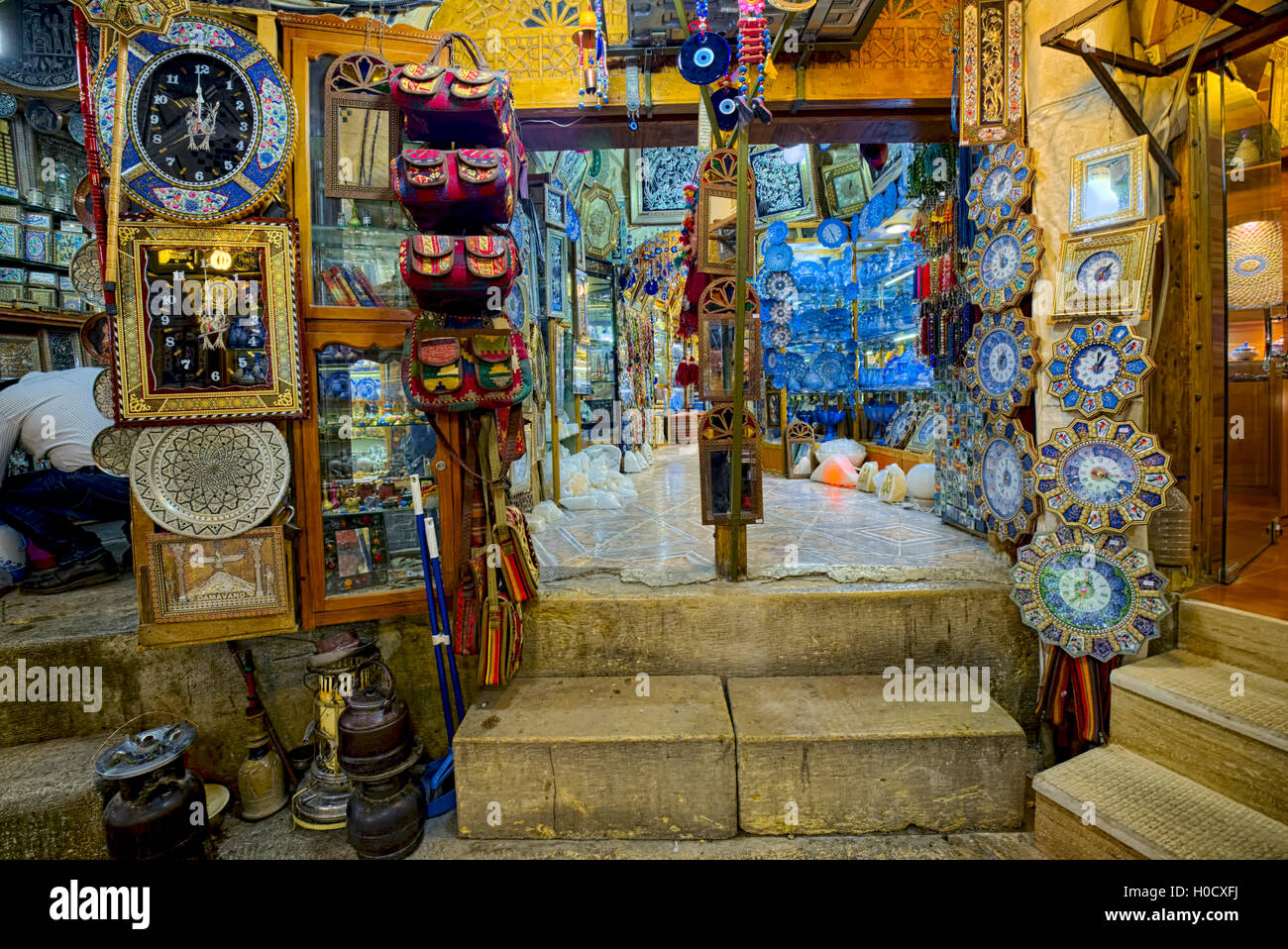 Bazaar booth decorations hi-res stock photography and images - Alamy