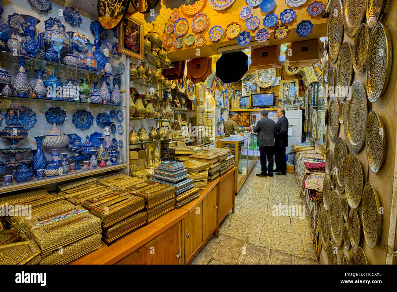 More antiques at Bazaar e-Vakil Stock Photo - Alamy