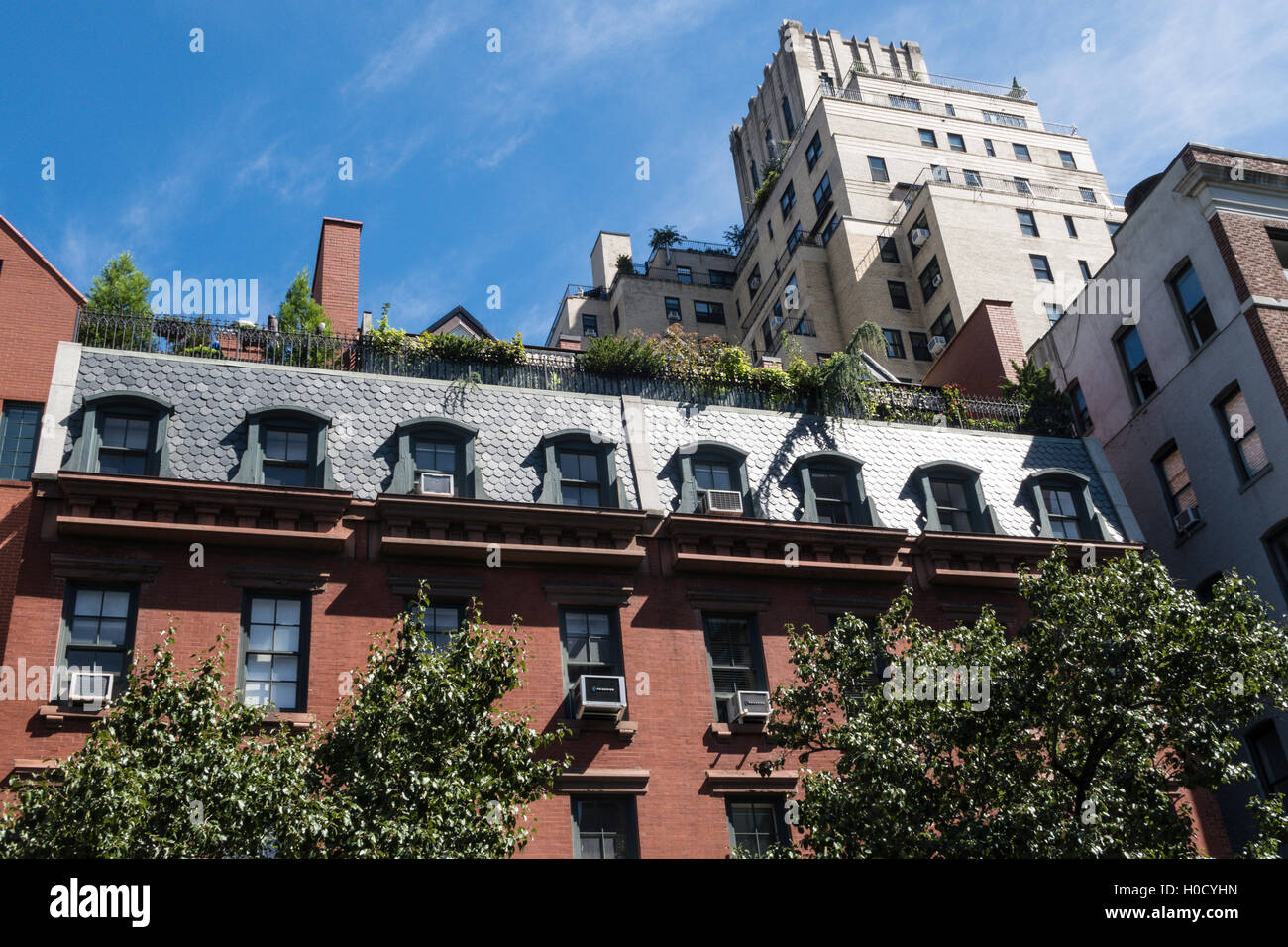 Residential neighborhood in Chelsea, NYC, USA Stock Photo - Alamy