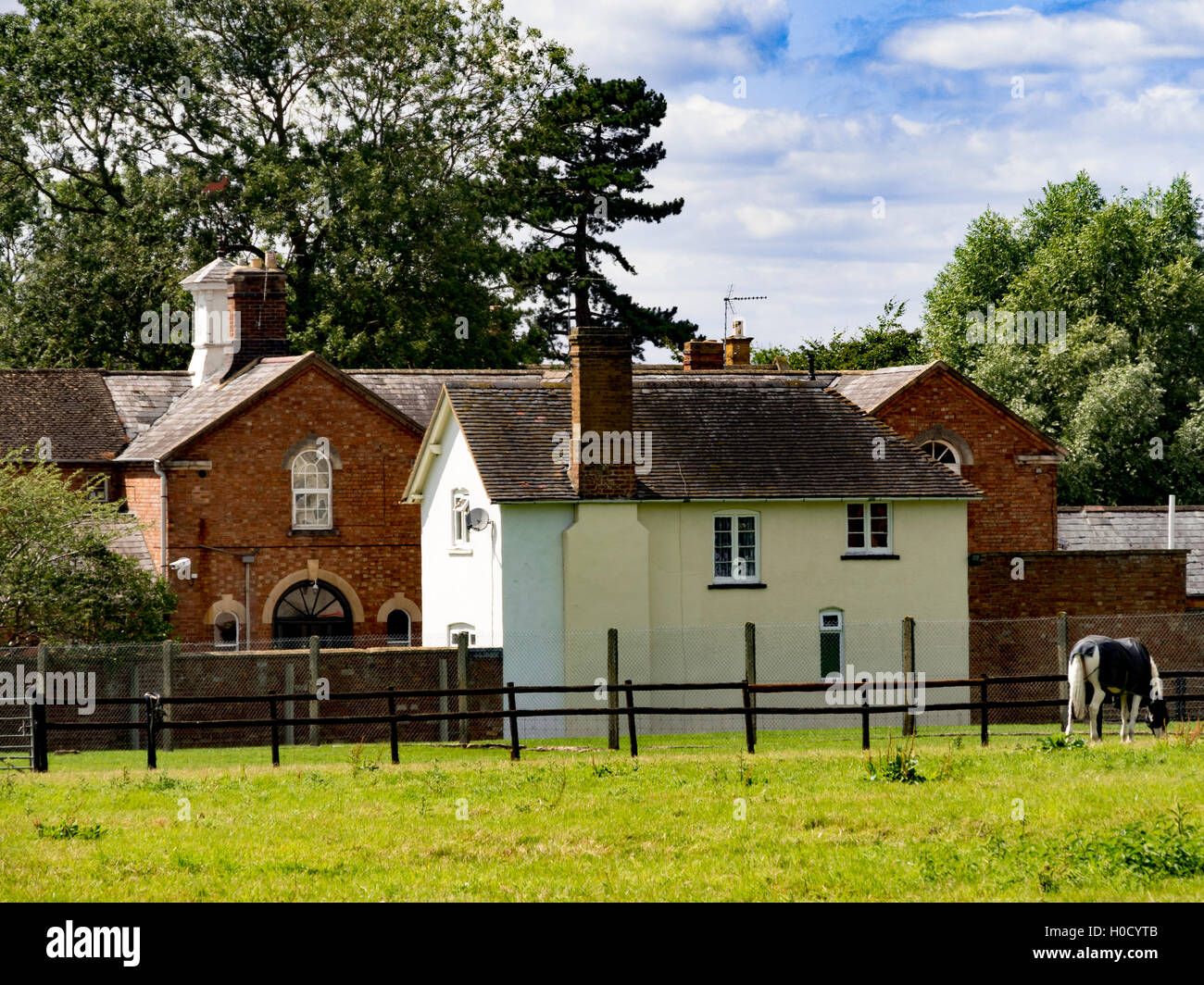 farm, landscape, uk, rural, field, sky, england, summer, cotswold ...